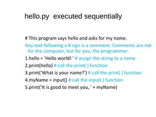 Introduction to python | PPT