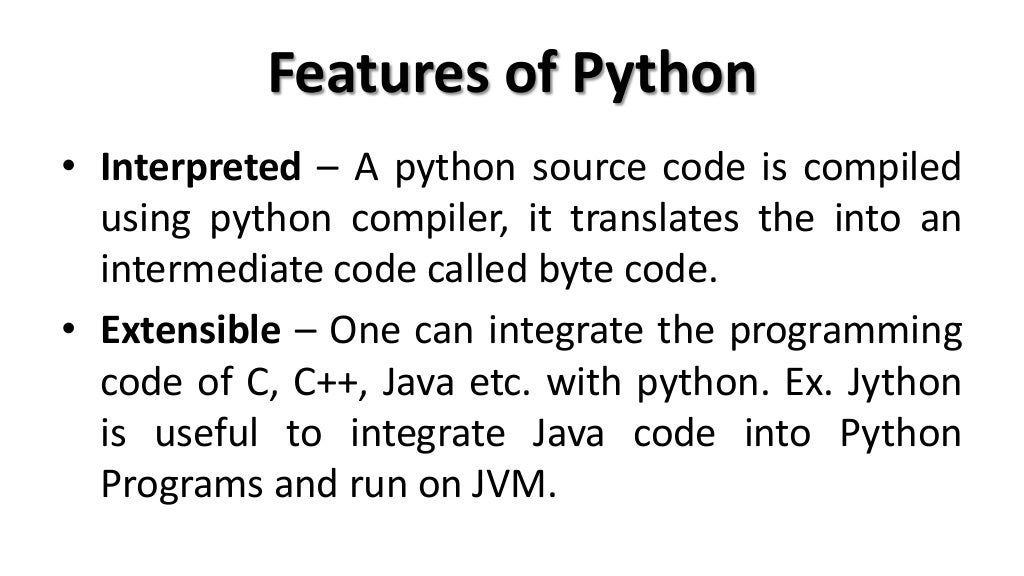 Introduction to python