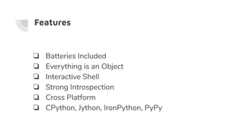 Introduction to python | PDF