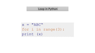 Introduction to python for beginners | PPT