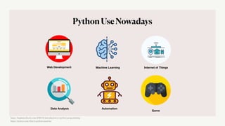 Introduction to Python for new beginner | PDF | Web Development | Internet