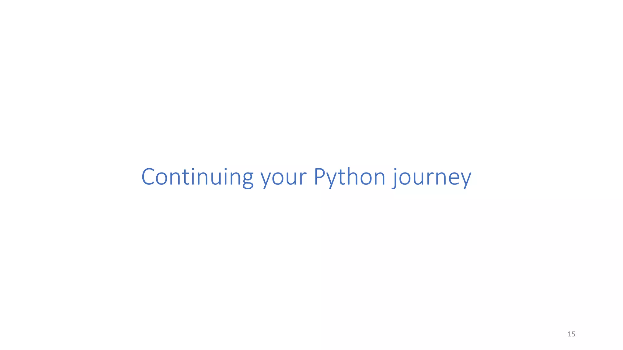 Introduction To Python | PPTX