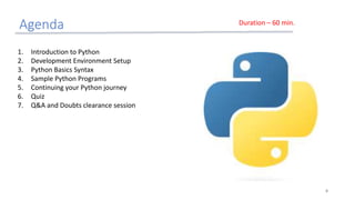 Introduction To Python | PPTX