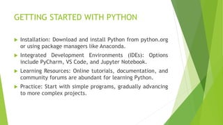INTRODUCTION TO PYTHON (a beginner's guide).pptx