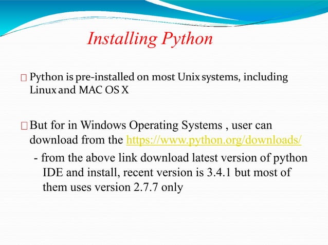 Python Tutorial Python Programming Language Ppt 2297