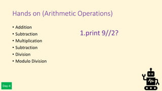 Introduction to python | PPT