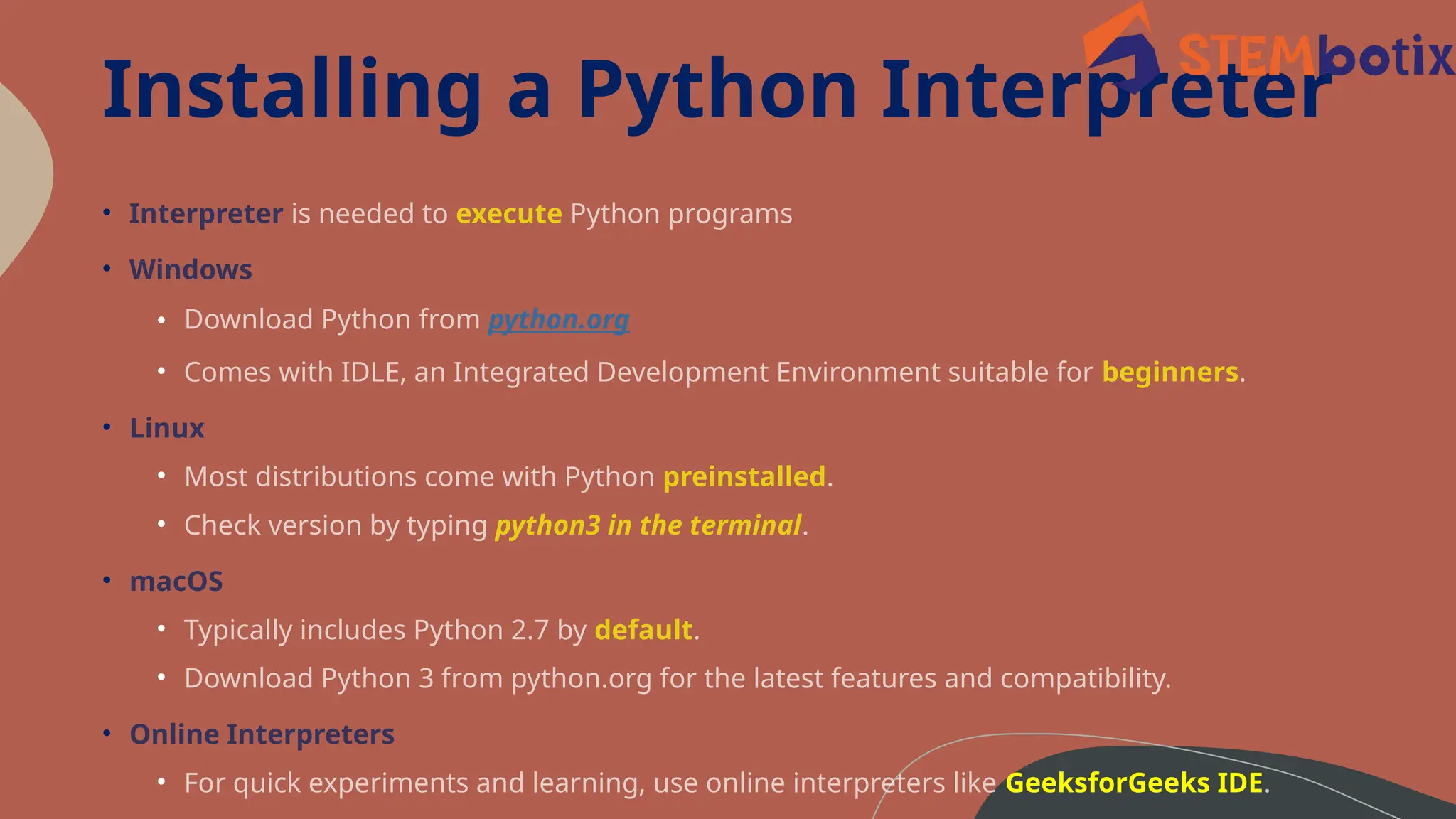 A Brief Introduction to Python - English | PPTX A Brief Introduction to Python - English | PPTX