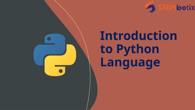 A Brief Introduction to Python - English | PPTX