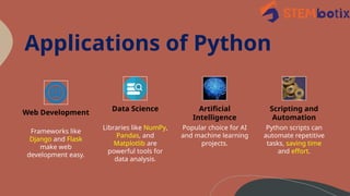 A Brief Introduction to Python - English | PPTX