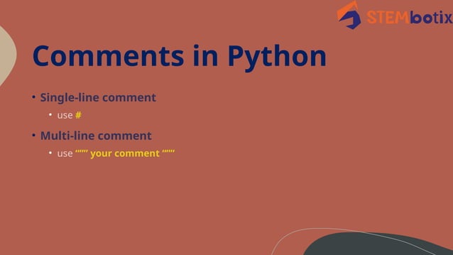 A Brief Introduction to Python - English | PPTX
