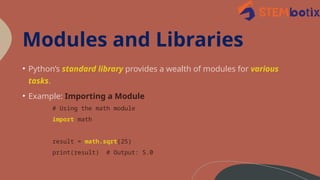 A Brief Introduction to Python - English | PPTX