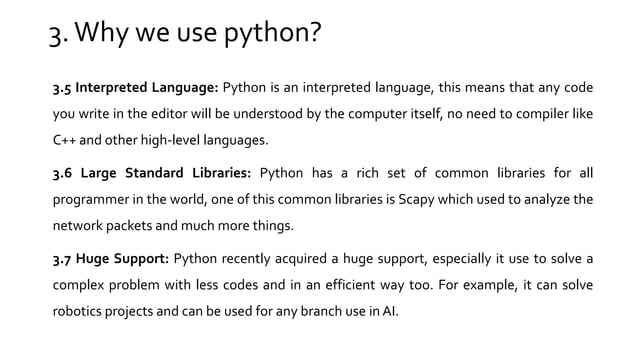Introduction to python lecture (1) | PPTX