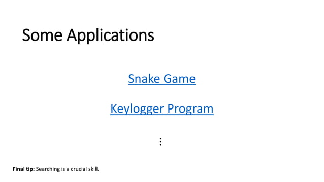 Introduction To Python Prog Lecture 3 Ppt