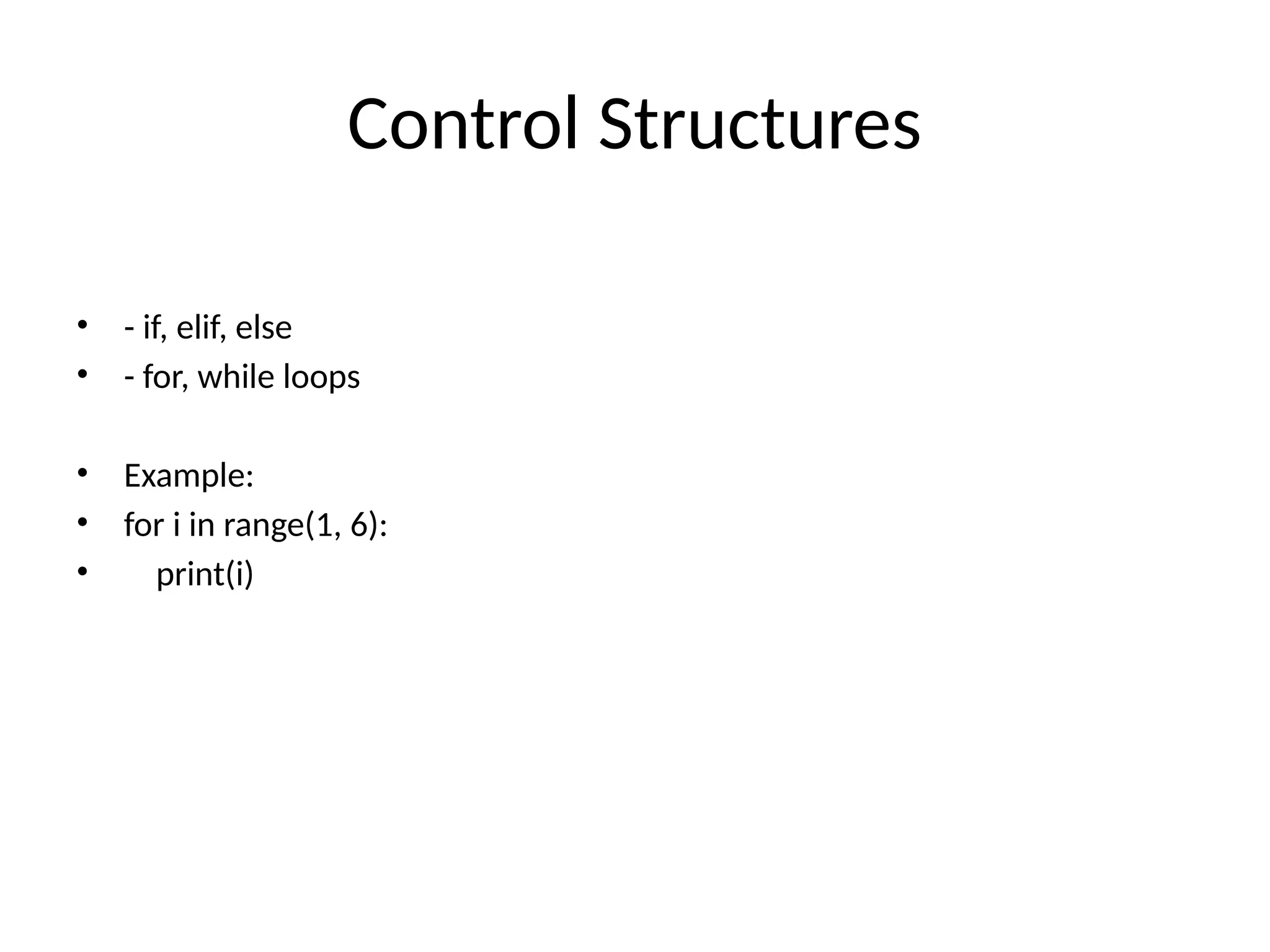 Introduction to python and its applications | PPTX