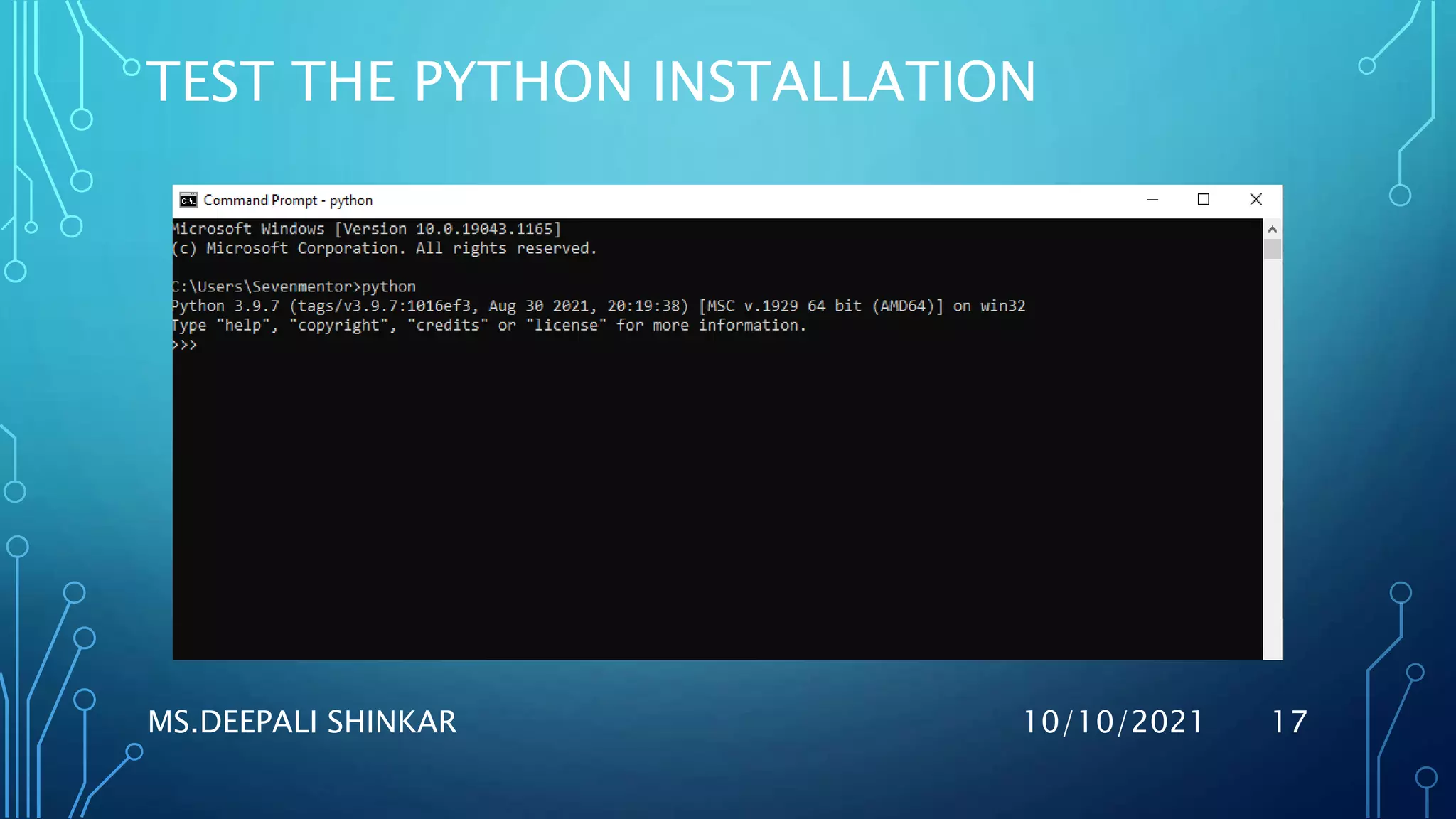 Introduction to python | PPTX