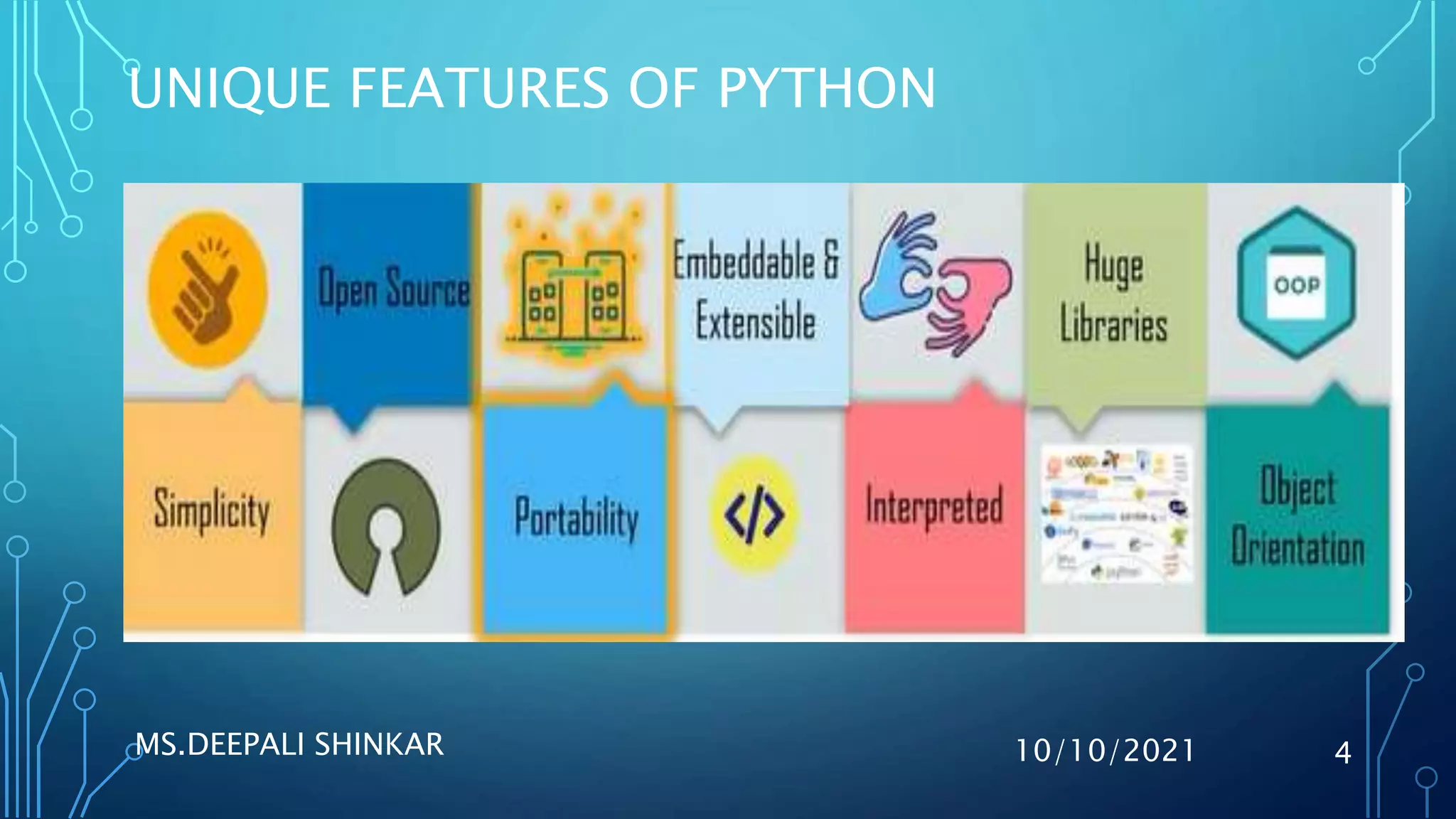 Introduction to python | PPTX