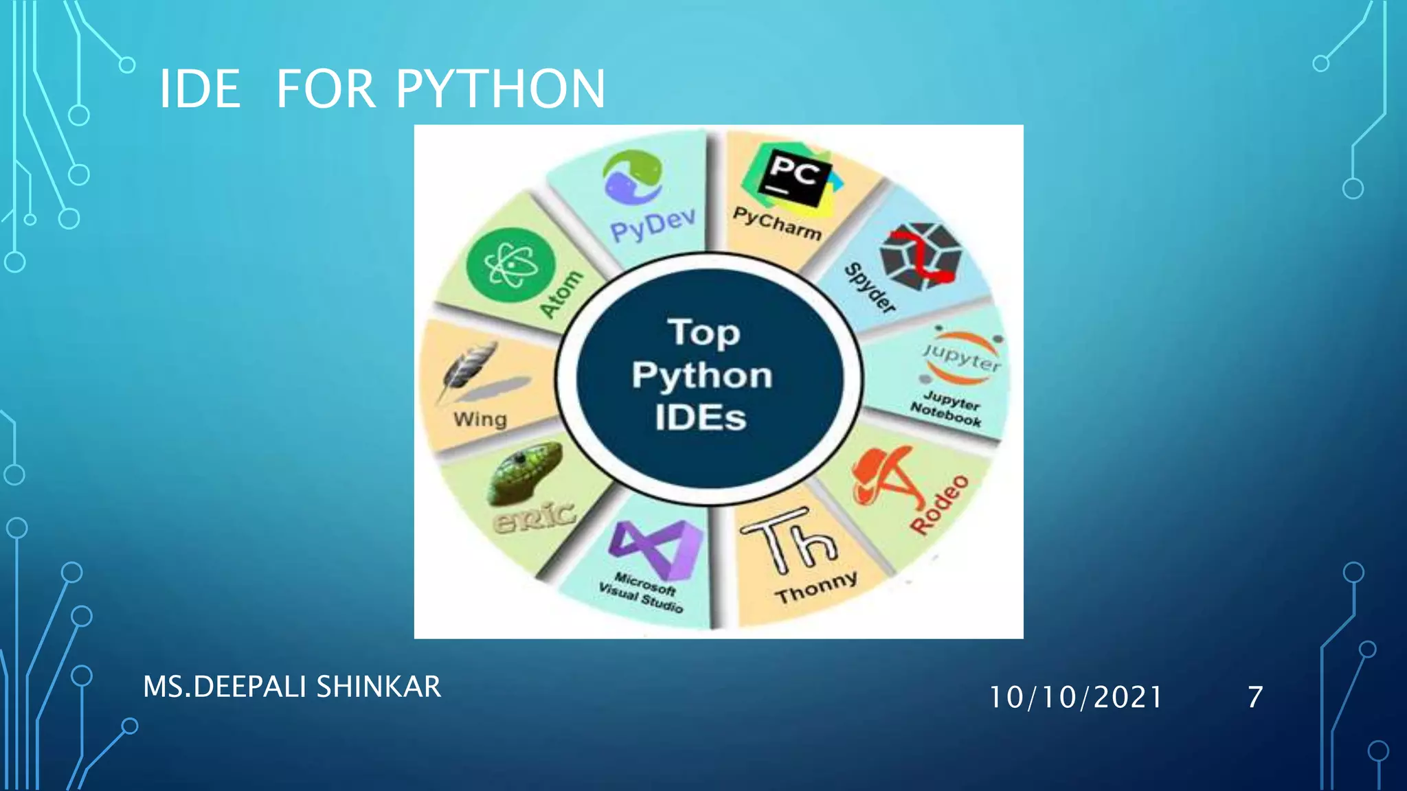 Introduction to python | PPTX