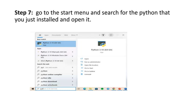 Introduction to Python Programming language.pptx
