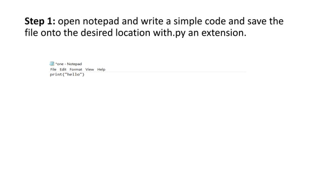 Introduction To Python Programming Languagepptx