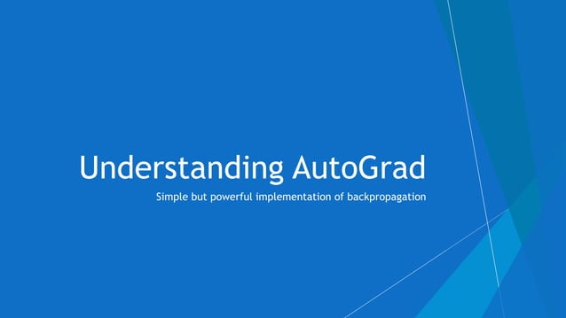 Introduction to PyTorch | PPTX | Physics | Science