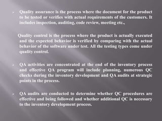 Introduction To Qaqc | PPTX