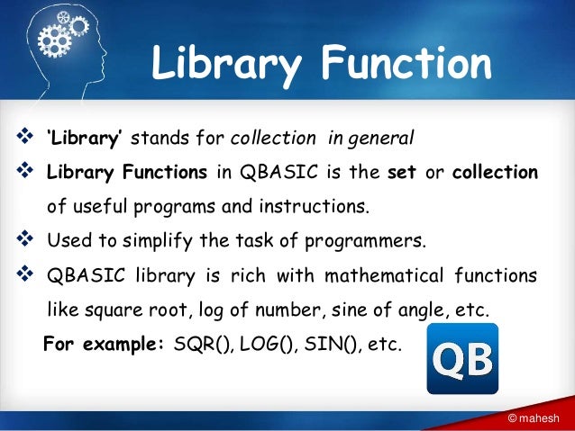 Introduction To Qbasic Programming And Basics