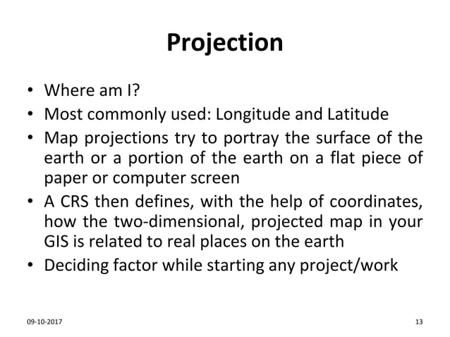 Introduction to GIS | PPTX