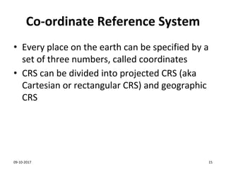 Introduction to GIS | PPTX