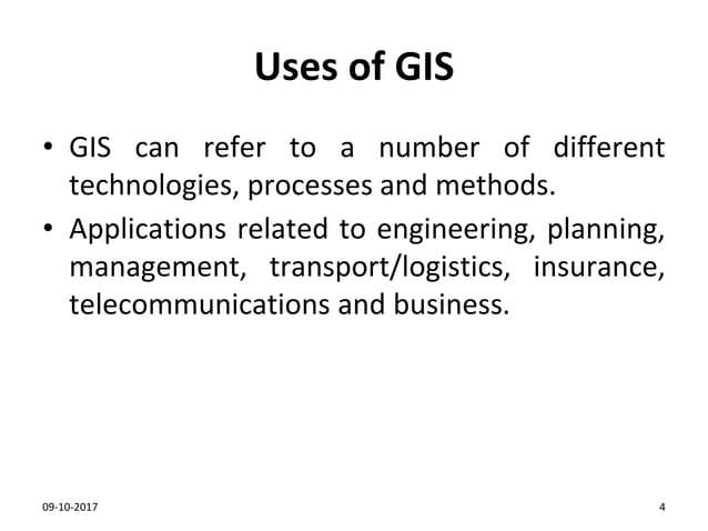 Introduction to GIS | PPTX