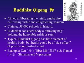 Introduction to qigong -- mysteries & wonders of Chinese medicine | PPT