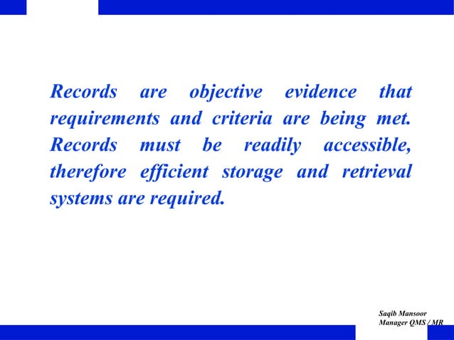 INTRODUCTION TO QUALITY MANAGEMENT SYSTEM (QMS) ISO9000 | PPT