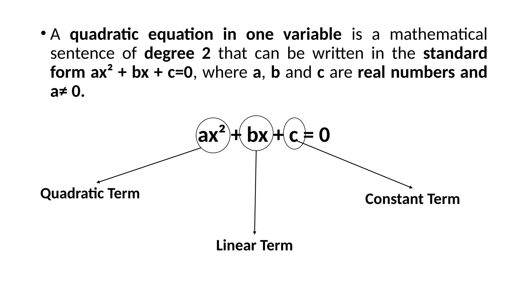 Introduction to Quadratic Equations.pptx