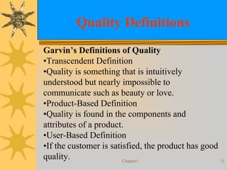 Introductiontoquality 111213231306-phpapp01 | PPT