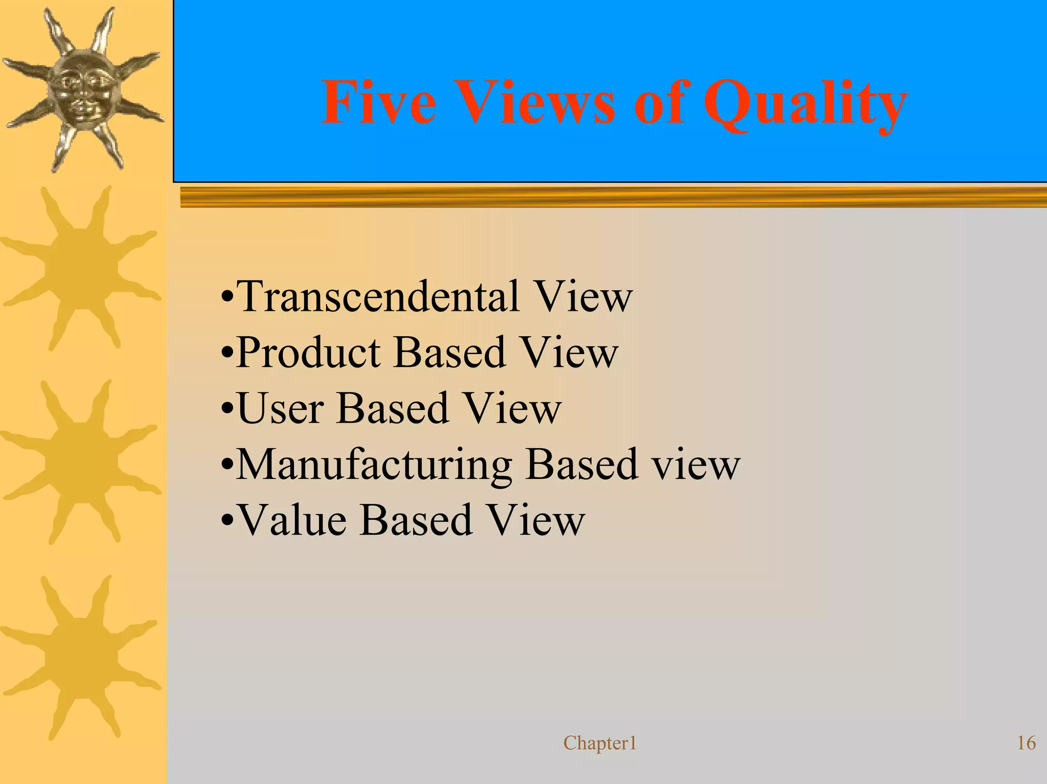 Introduction to Quality | PDF