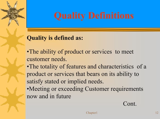 Introduction to Quality | PDF