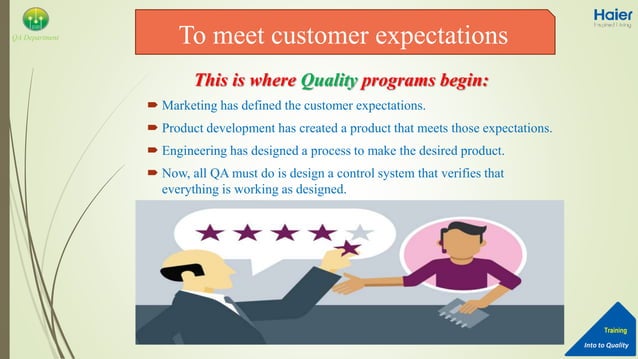 Introduction to Quality (Training for Beginners) | PPTX