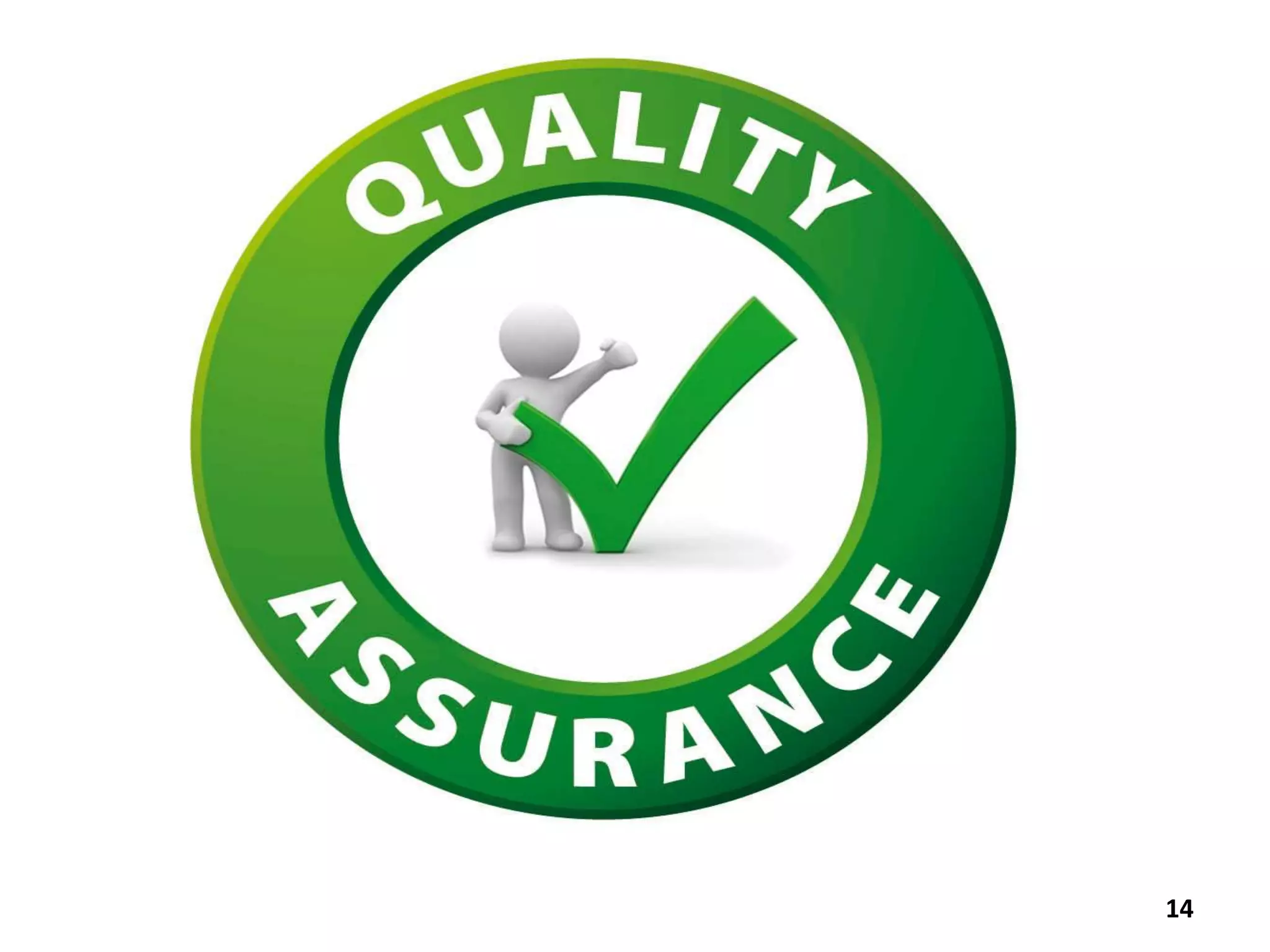 Introduction to quality assurance and qualtiy control | PPTX