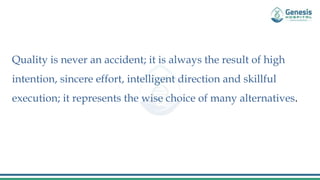 Introduction & Functions of Quality Department | PPTX