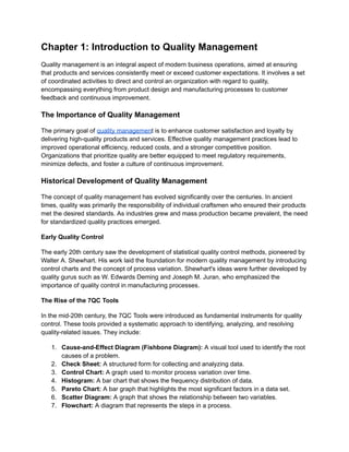 Comparing 7QC Tools with Modern Quality Management Tools: A Comprehensive Guide | PDF