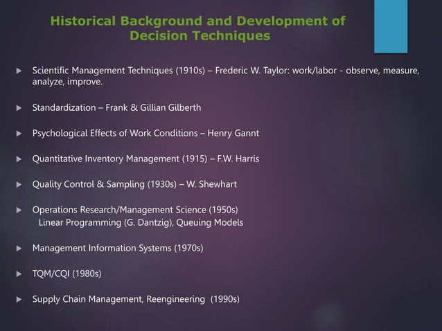 Introduction to quantitative decision-making methods in healthcare ...