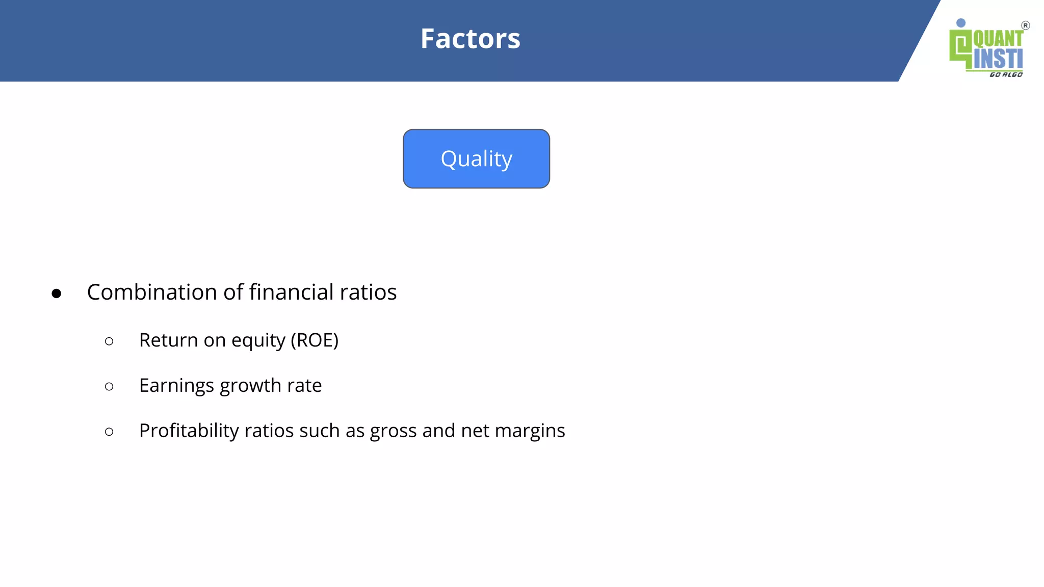 Introduction to Quantitative Factor Investing | PDF