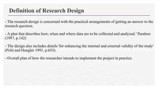 Introduction to quantitative research design | PDF