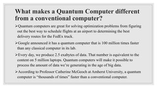 Introduction to quantum computing | PPTX