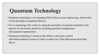 Introduction to quantum computing | PPTX