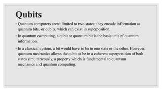 Introduction to quantum computing | PPTX