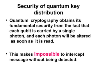 Janusz Kowalik: quantum cryptography | PPT