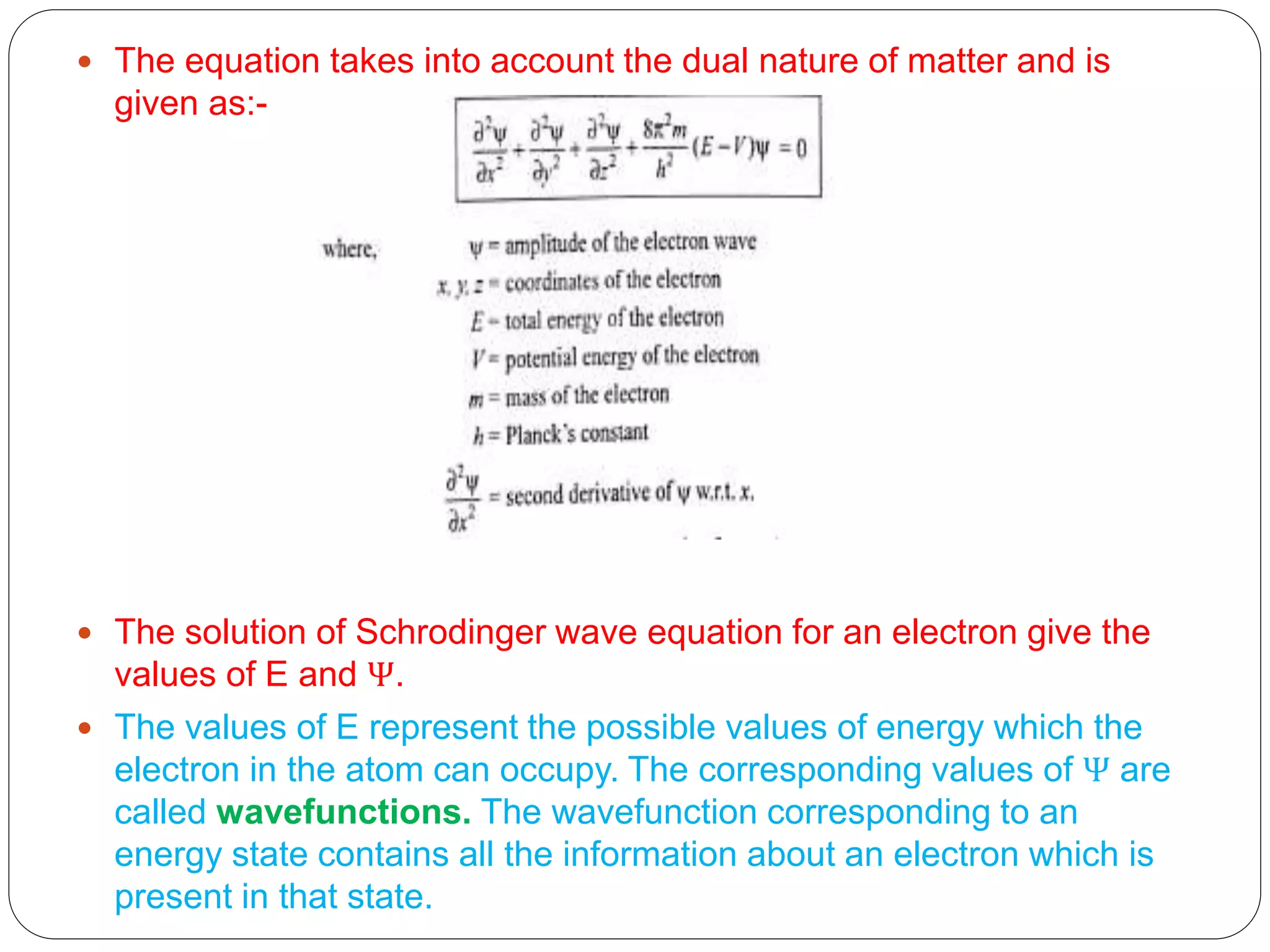 Introduction to quantum mechanics and schrodinger equation | PPTX