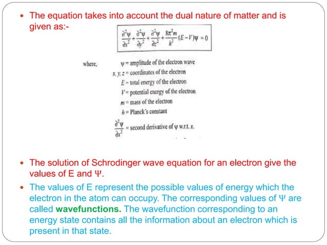 Introduction to quantum mechanics and schrodinger equation | PPTX