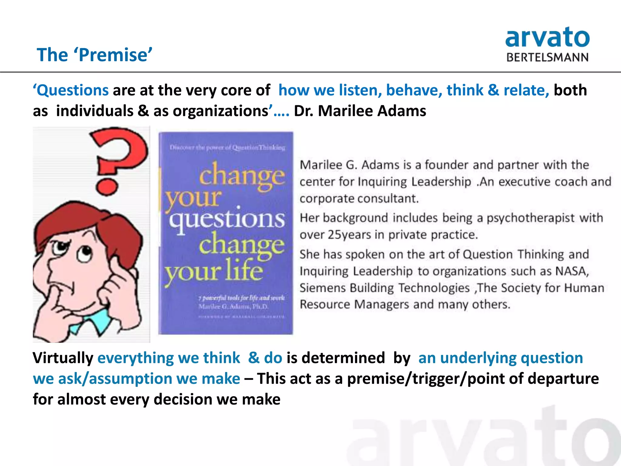 Introduction to question thinking | PPTX