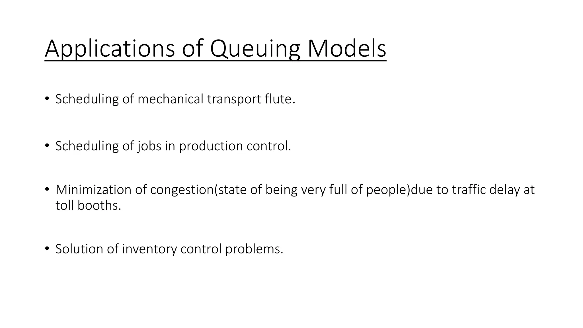 Introduction to Queuing Models ..pptx